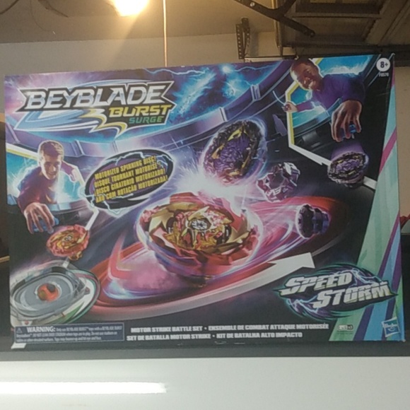 Hasbro | Toys | Beyblade Burst Surge Speedstorm Motor Strike Battle Set ...